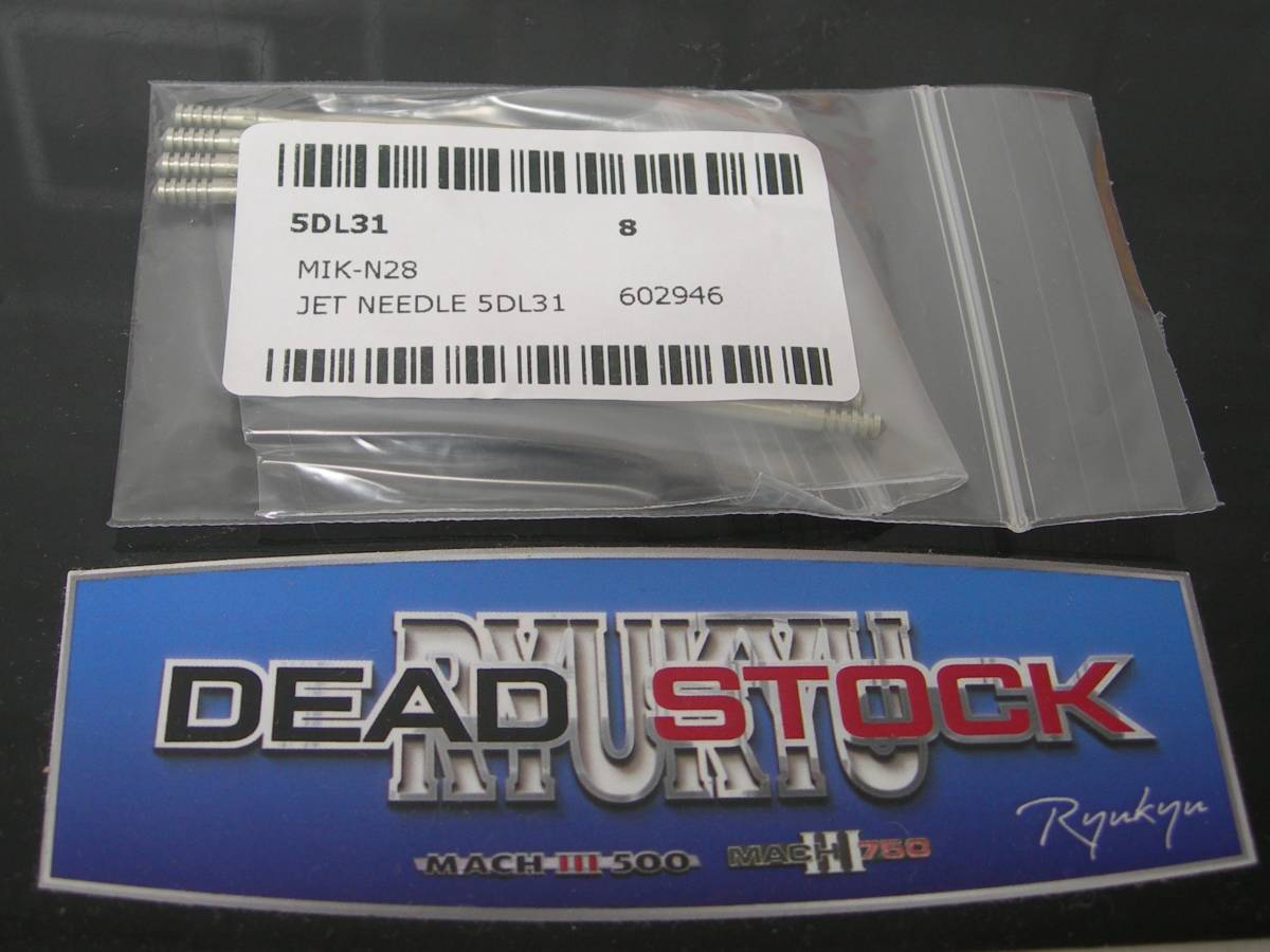 Yahoo!オークション - Z1 Z2 KZ 1000 900 ジェットニードル 5DL31 4本...