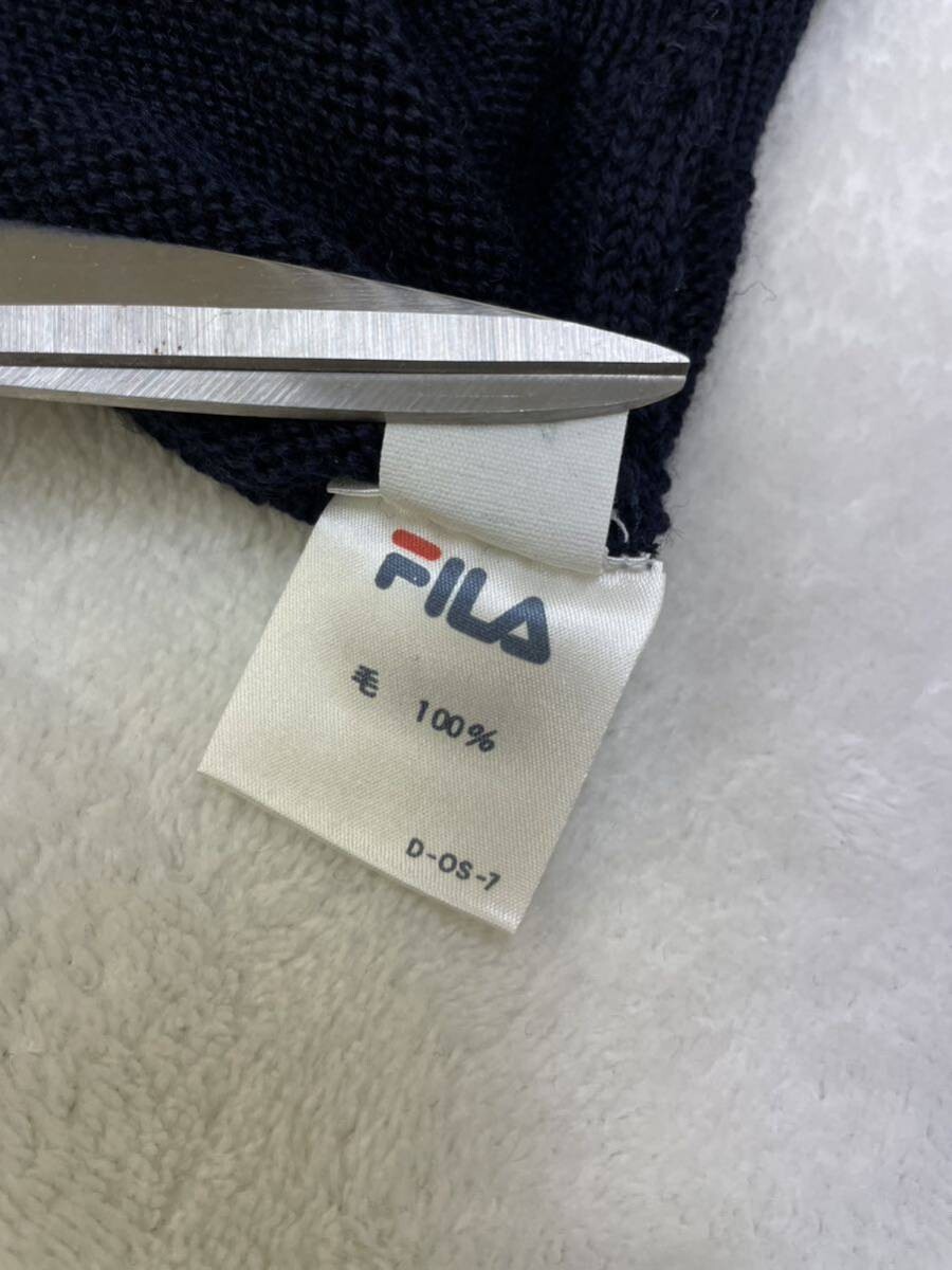 Yahoo!オークション - 80s FILA オールド フィラ イタリヤ製 ニット セ...