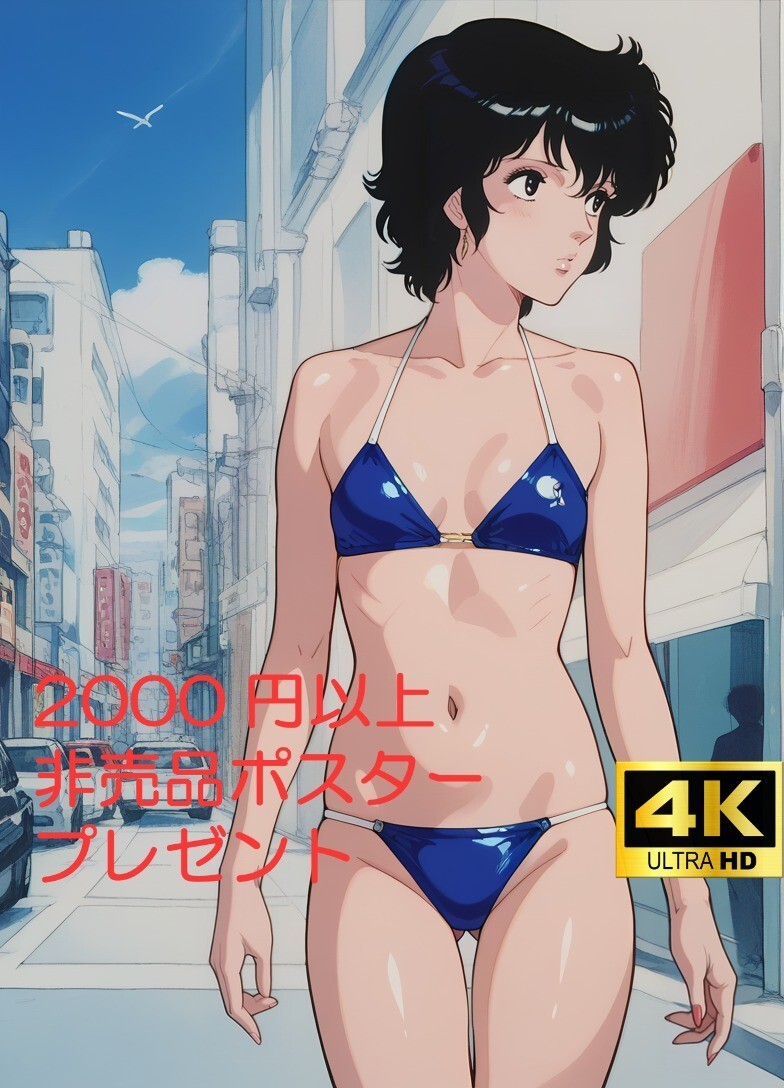 Yahoo!オークション - A4 saE008 美女ポスター キャッツアイ 来生 愛 ...