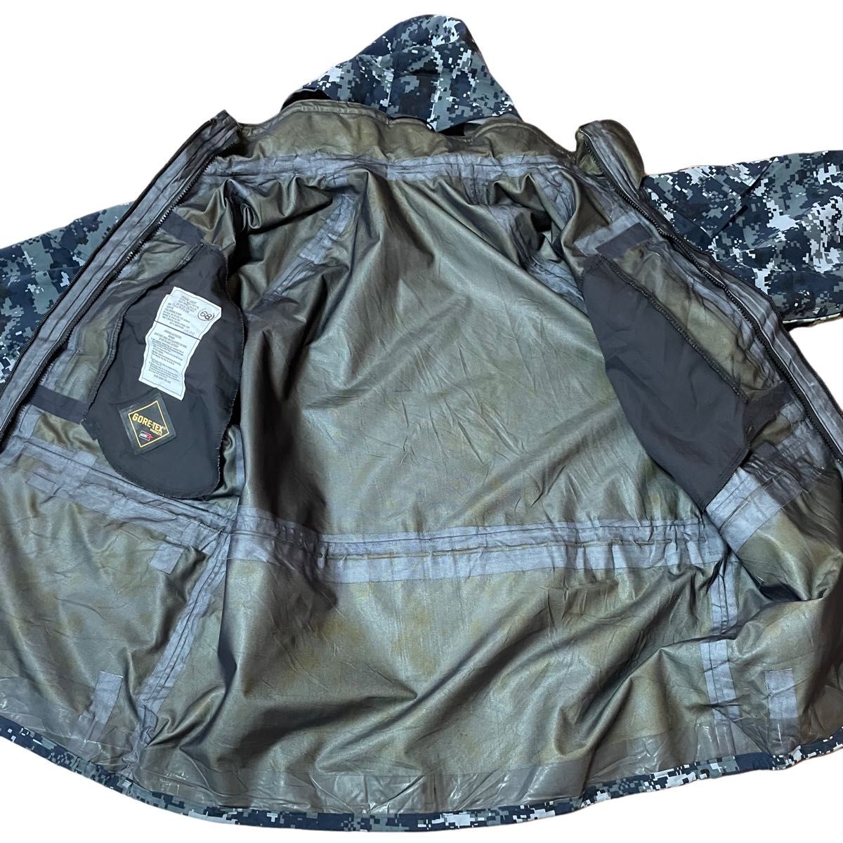 ミリタリー U S NAVY ECWCS LEVEL6 ゴアテックス パーカー ミリタリー U S NAVY ECWCS LEVEL6 ゴアテックス パーカー