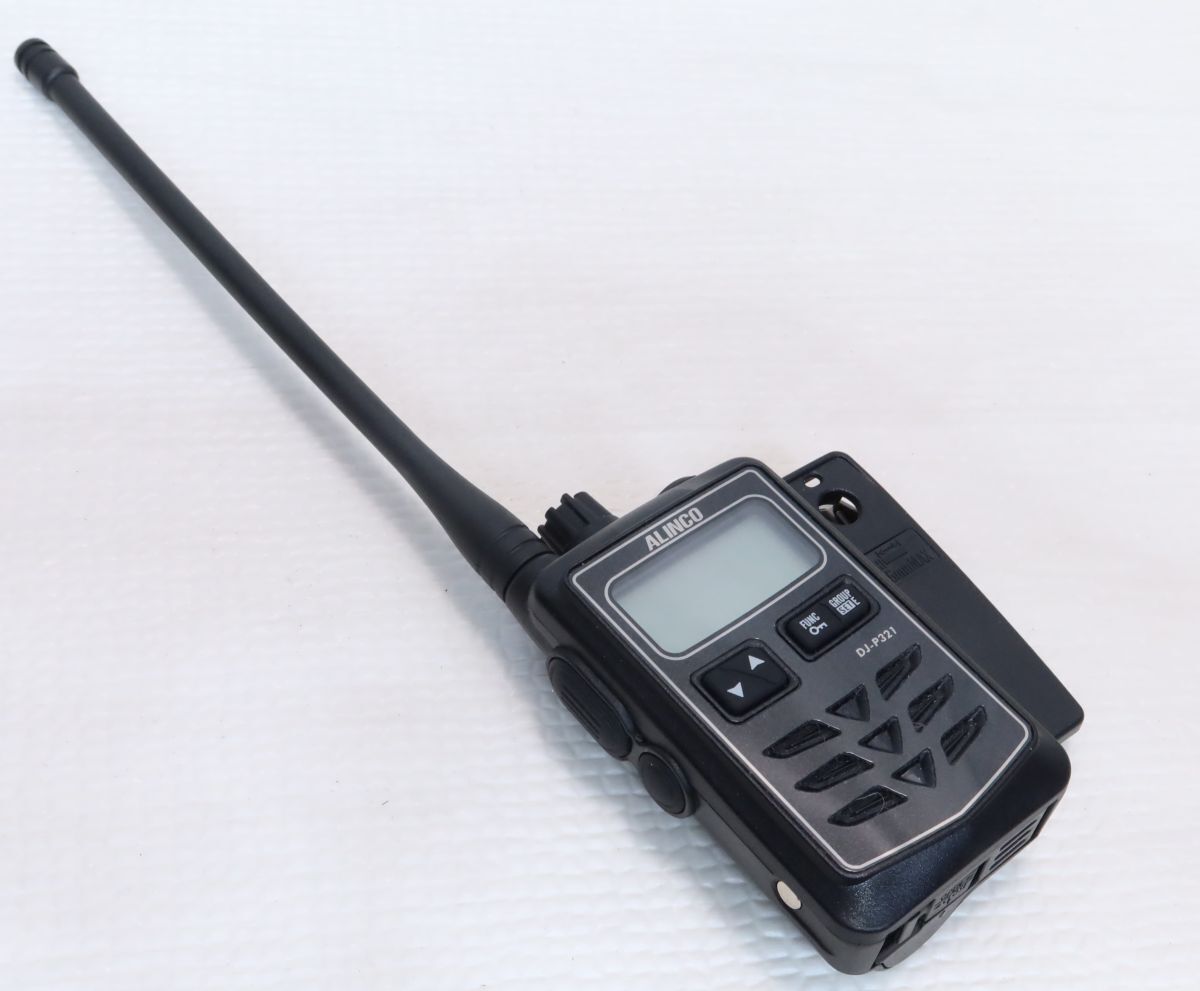 アルインコ DJ-P321 特定小電力トランシーバー 47ch 中継対応 免許 資格不要(ハンディ)｜売買されたオークション情報、yahooの商品情報をアーカイブ公開 - オークファン ...