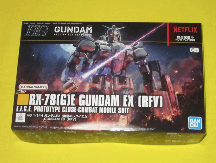 Yahoo!オークション - 新品 HG 1/144 RX-78[G]E ガンダムEX 機動戦士...