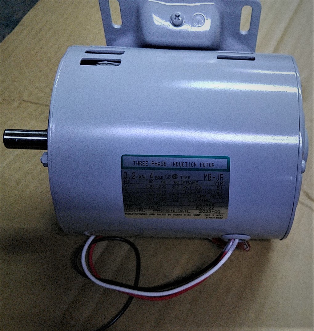 Yahoo!オークション - 新品 日本製200w 4P 三相200V モーター