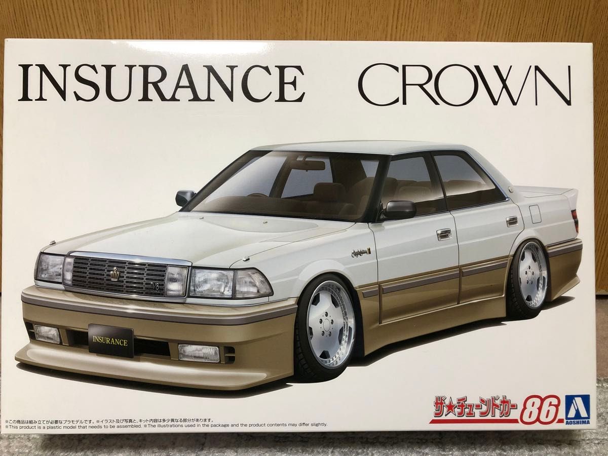 1/24 インシュランス UZS131 クラウン '89 トヨタ 未組立品 1/24 インシュランス UZS131 クラウン '89 トヨタ 未組立品