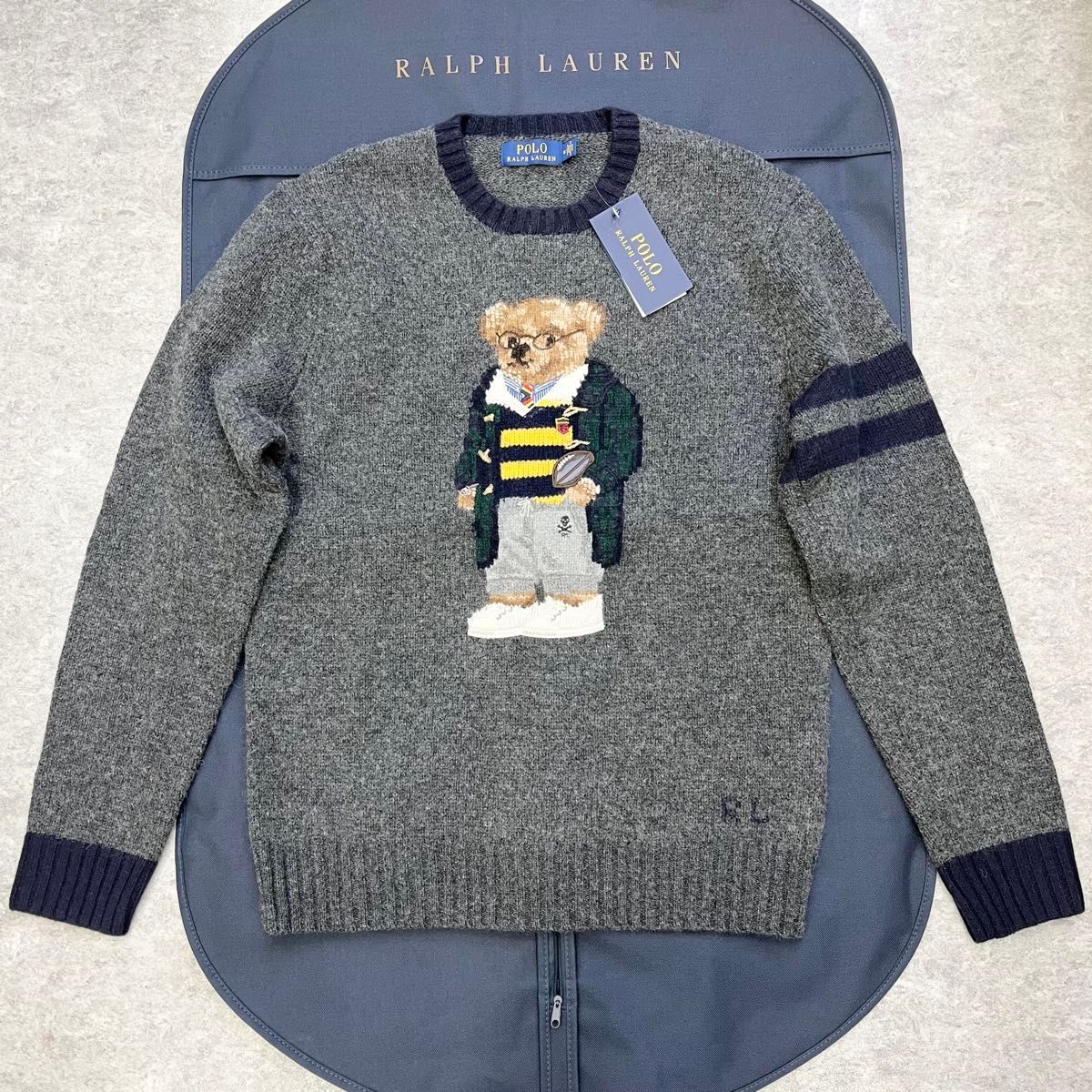 希少 新品 ポロラルフローレン 50周年記念 ポロベア ニット 希少 新品 ポロラルフローレン 50周年記念 ポロベア ニット