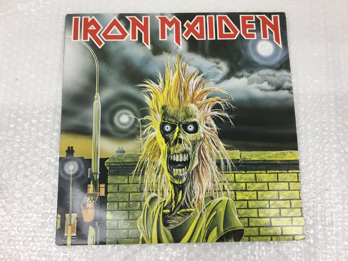 Yahoo!オークション - D505-80 ①LPレコード 国内盤 Iron Maiden(アイ...