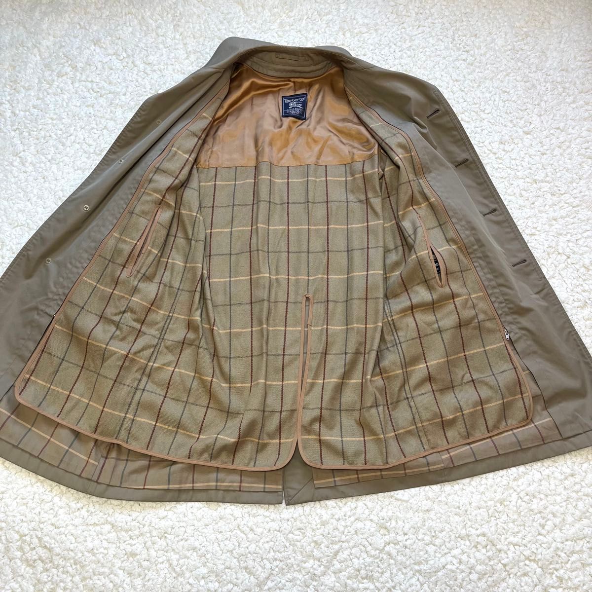 バーバリーズ SHEARFORD ステンカラーコート 丸善別注 玉虫 バーバリーズ SHEARFORD ステンカラーコート 丸善別注 玉虫