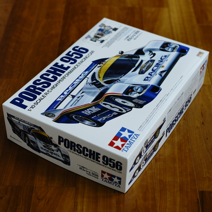 Yahoo!オークション - タミヤ ポルシェ 956 1/10 電動RC (特別企画品)