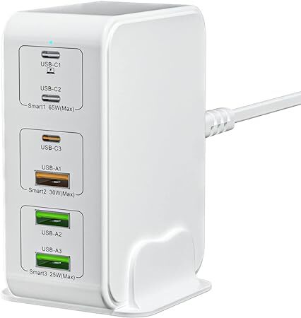 Yahoo!オークション - USB 充電器 type-c 合計120W PD 急速充電器 6ポ...