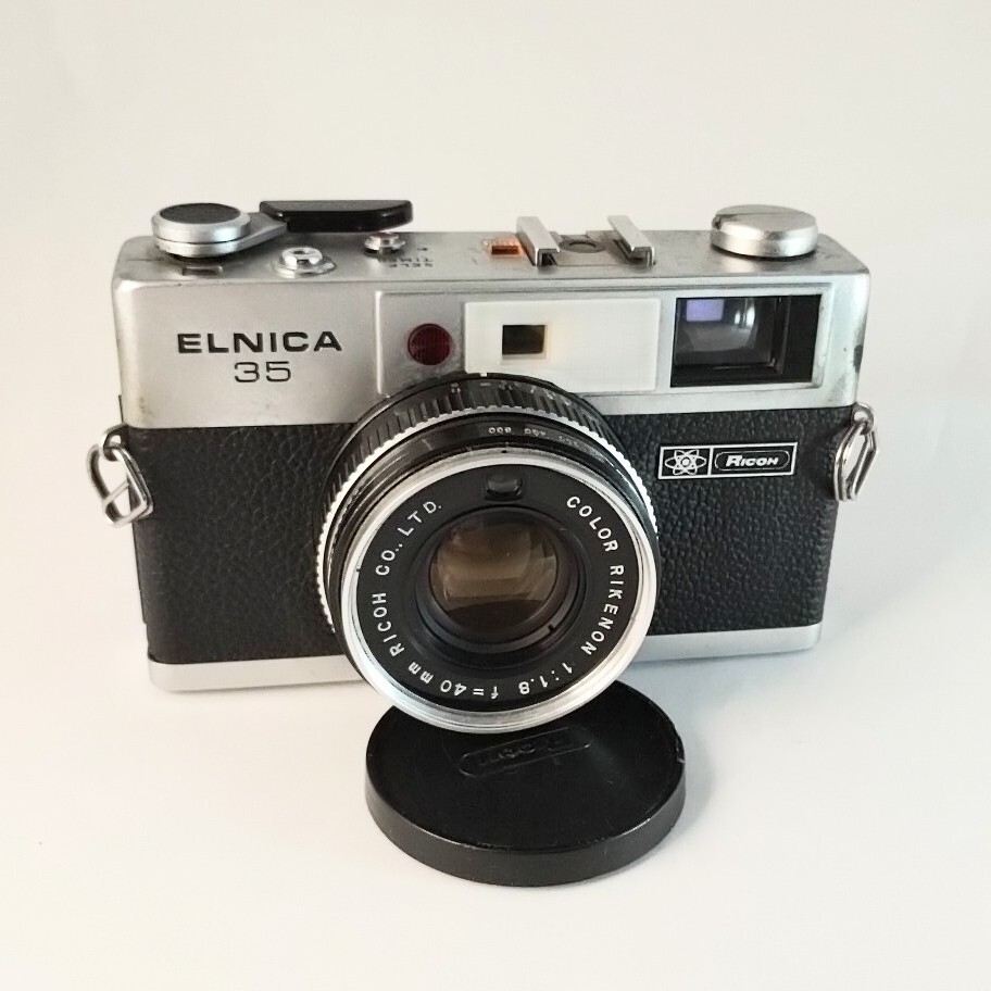 Yahoo!オークション - RICOH リコー ELNICA 35 RIKENON 40mm F1.8 中古...