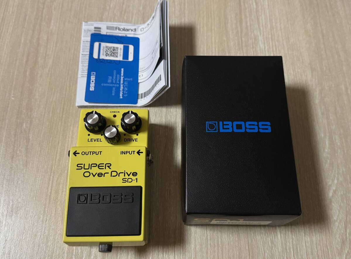 Yahoo!オークション - 美品使用極少 BOSS SD1 オーバードライブ 現行...