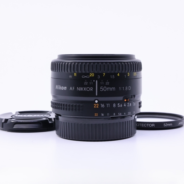 <良品> Nikon 単焦点レンズ Ai Af Nikkor 50mm F1 8d フルサイズ対応 ニコン |売買されたオークション情報