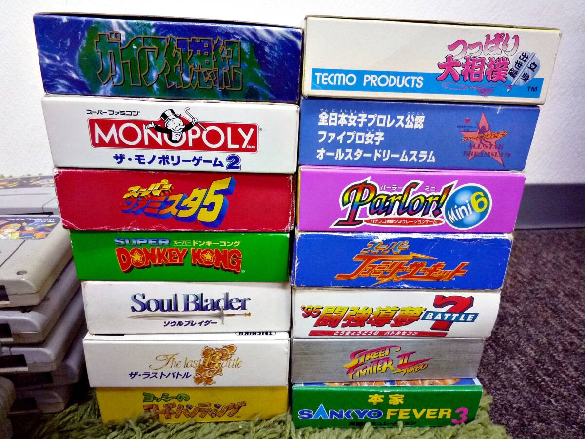 Yahoo!オークション - SFCソフト115本まとめ スーパーファミコン/ロッ...
