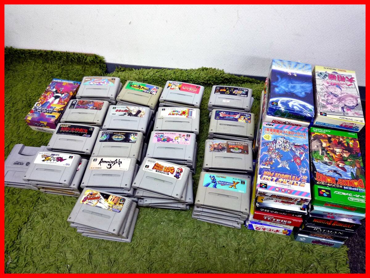Yahoo!オークション - SFCソフト115本まとめ スーパーファミコン/ロッ...