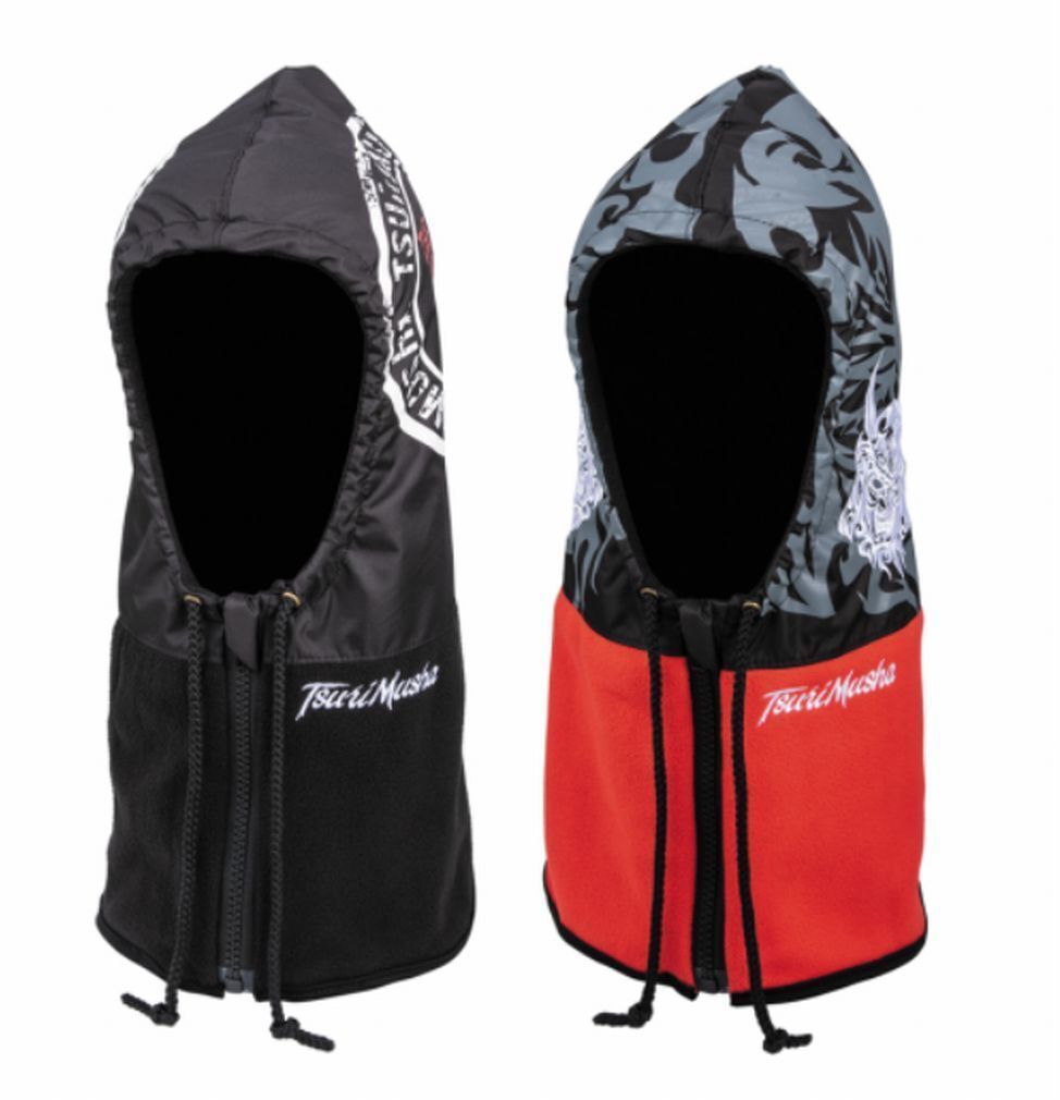 Yahoo!オークション - 釣武者 TsuriMusha ネックフーディ サークルブラ...