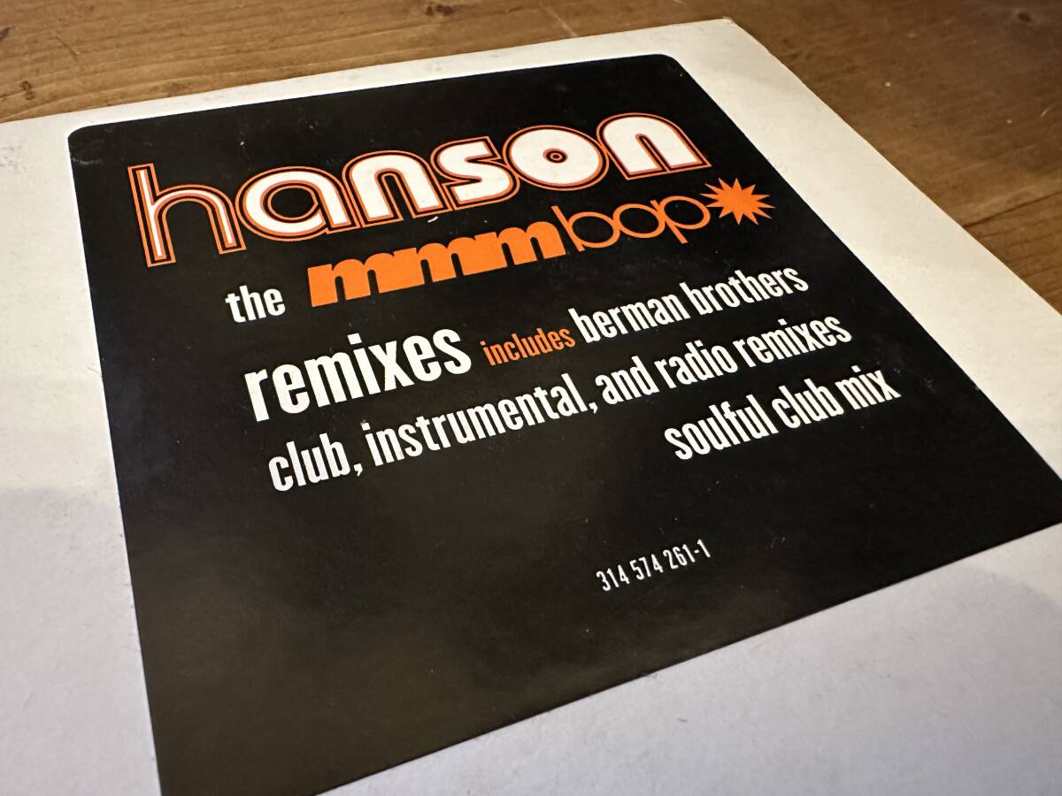 Yahoo!オークション - 12” Hanson / Mmm Bop (Remixes) / ユーロ・ポ...