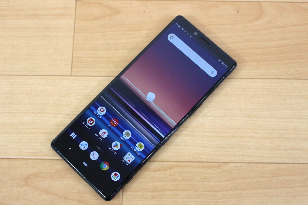 Yahoo!オークション - 現状品 Xperia 1 64GB Black SO-03L SONY/docom...