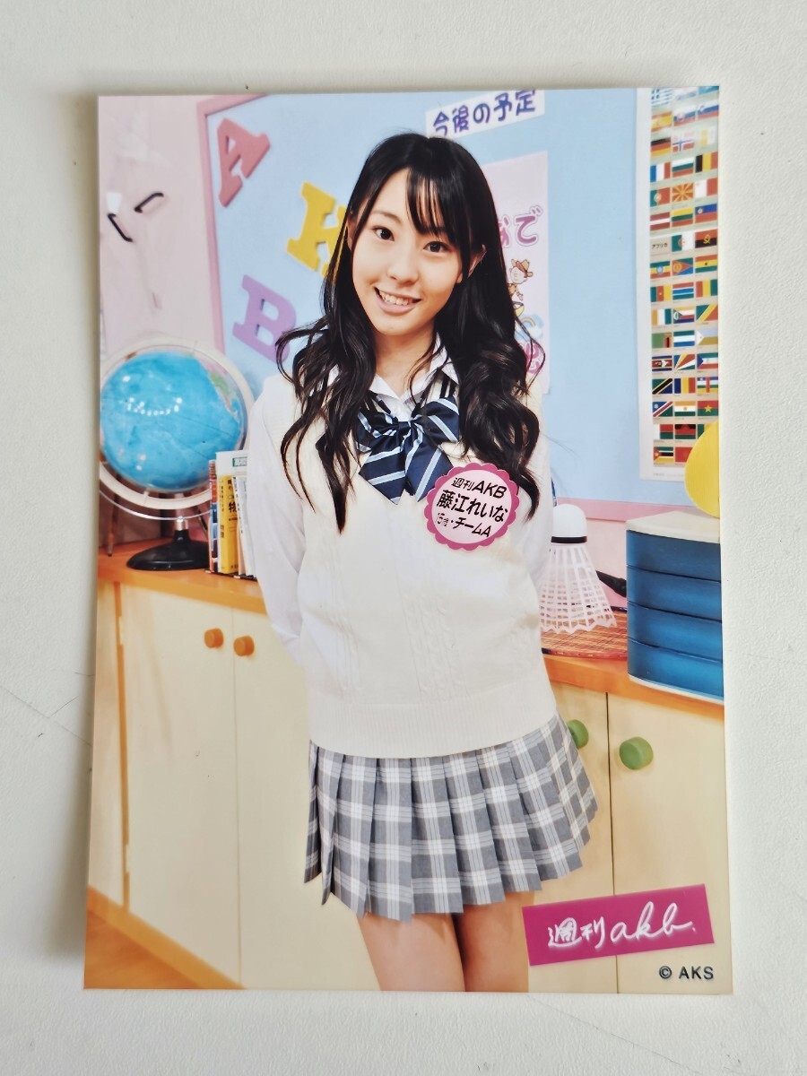 Yahoo!オークション - NMB48 藤江れいな 週刊akb DVD特典 生写真