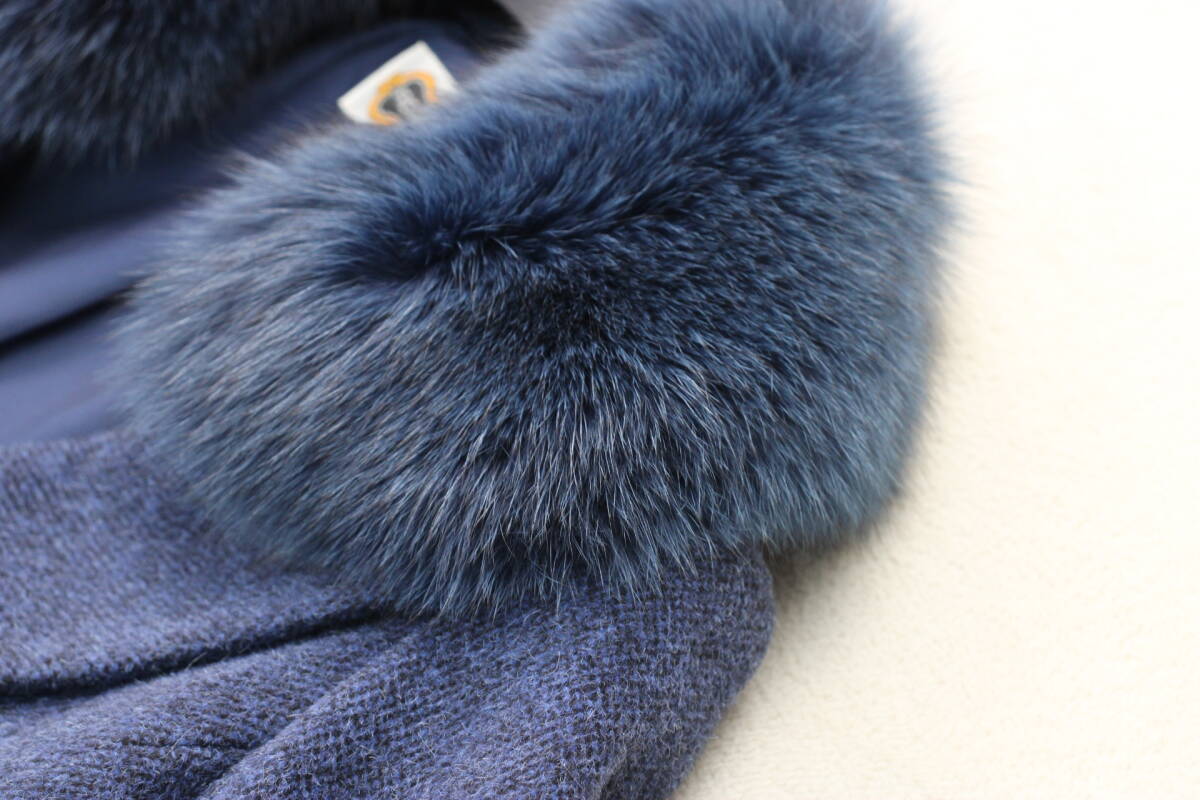 Yahoo!オークション - 12-524 新品 「REGENCE」ブルーフォックスファー...