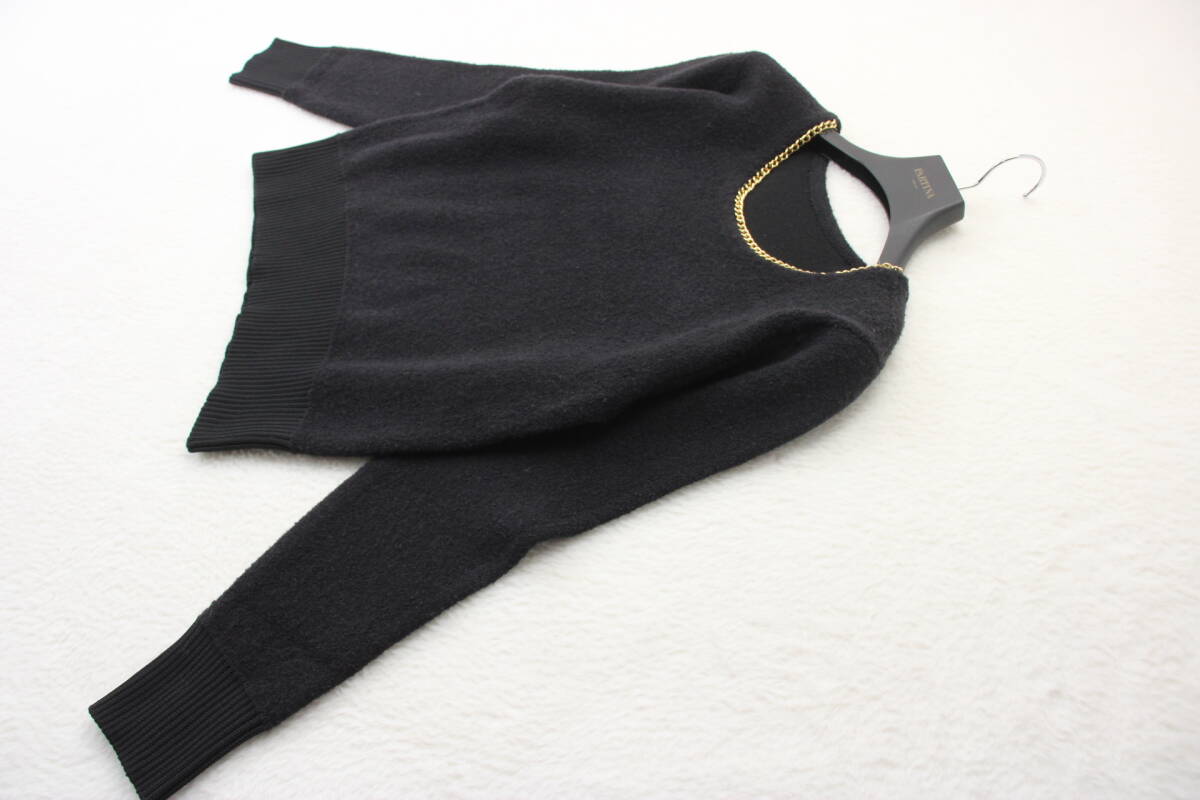 Yahoo!オークション - 12-773 新品 チェーン付きニットプルオーバー