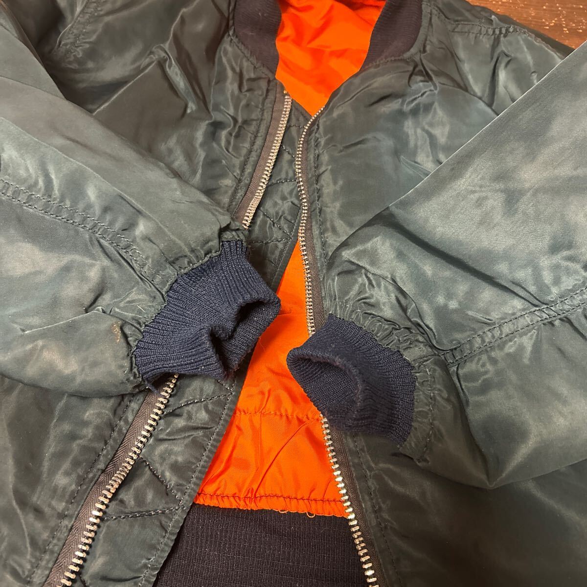 Yahoo!オークション - '90s ALPHA MA-1 フライトジャケット USA製