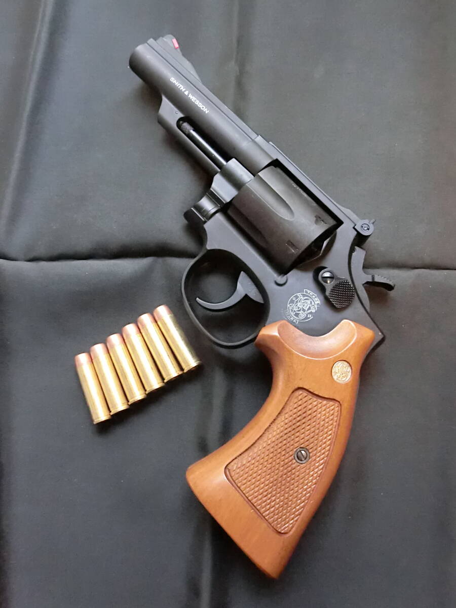 Yahoo!オークション - タナカワークス S&W M19 4in リアルカスタム HW ...