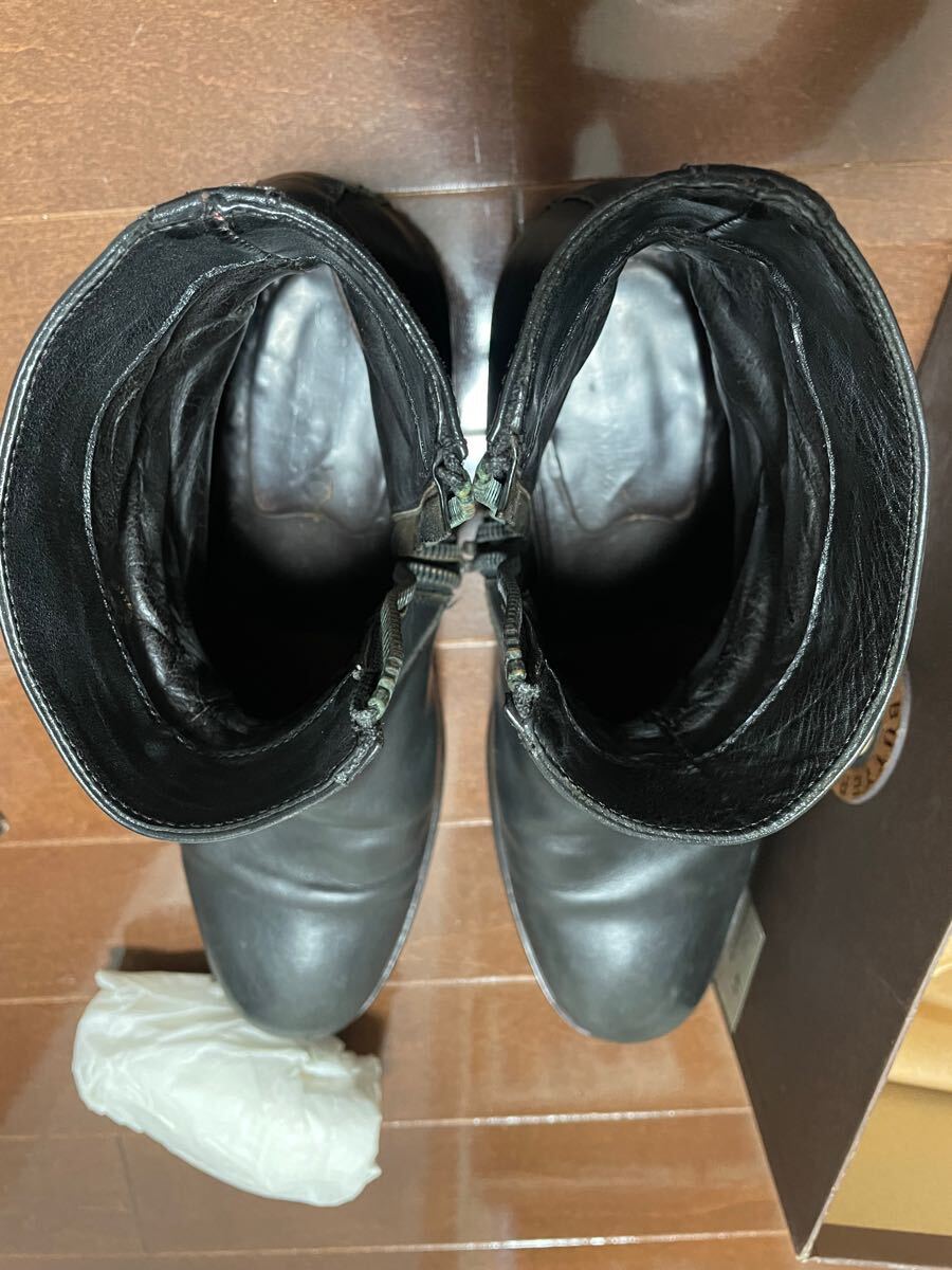 Yahoo!オークション - BUTTERO ブッテロ サイドジップブーツ ブラック ...