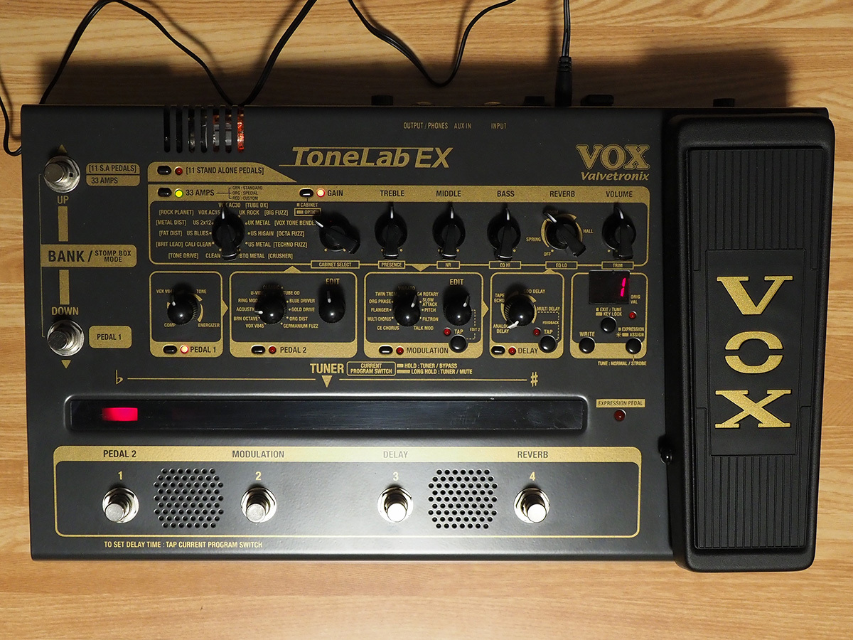 Yahoo!オークション - ジャンク品 VOX ToneLab EX