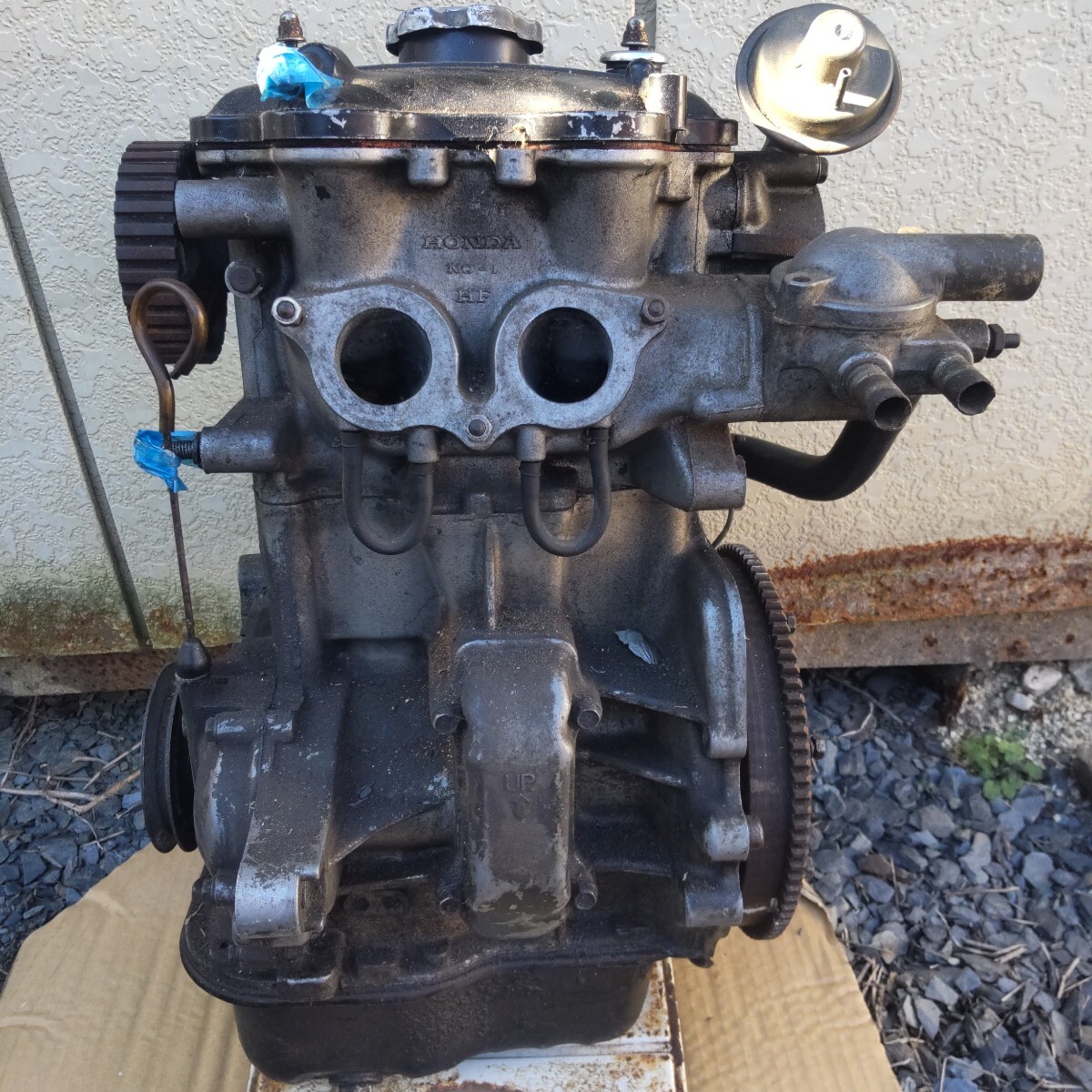 Yahoo!オークション - EA360ツインキャブエンジン一式 ライフ ス...