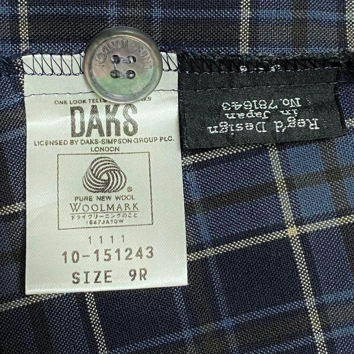 日本代購代標第一品牌【樂淘letao】－英国有名老舗ブランド DAKS ダックス ハウスチェックシャツブラウス