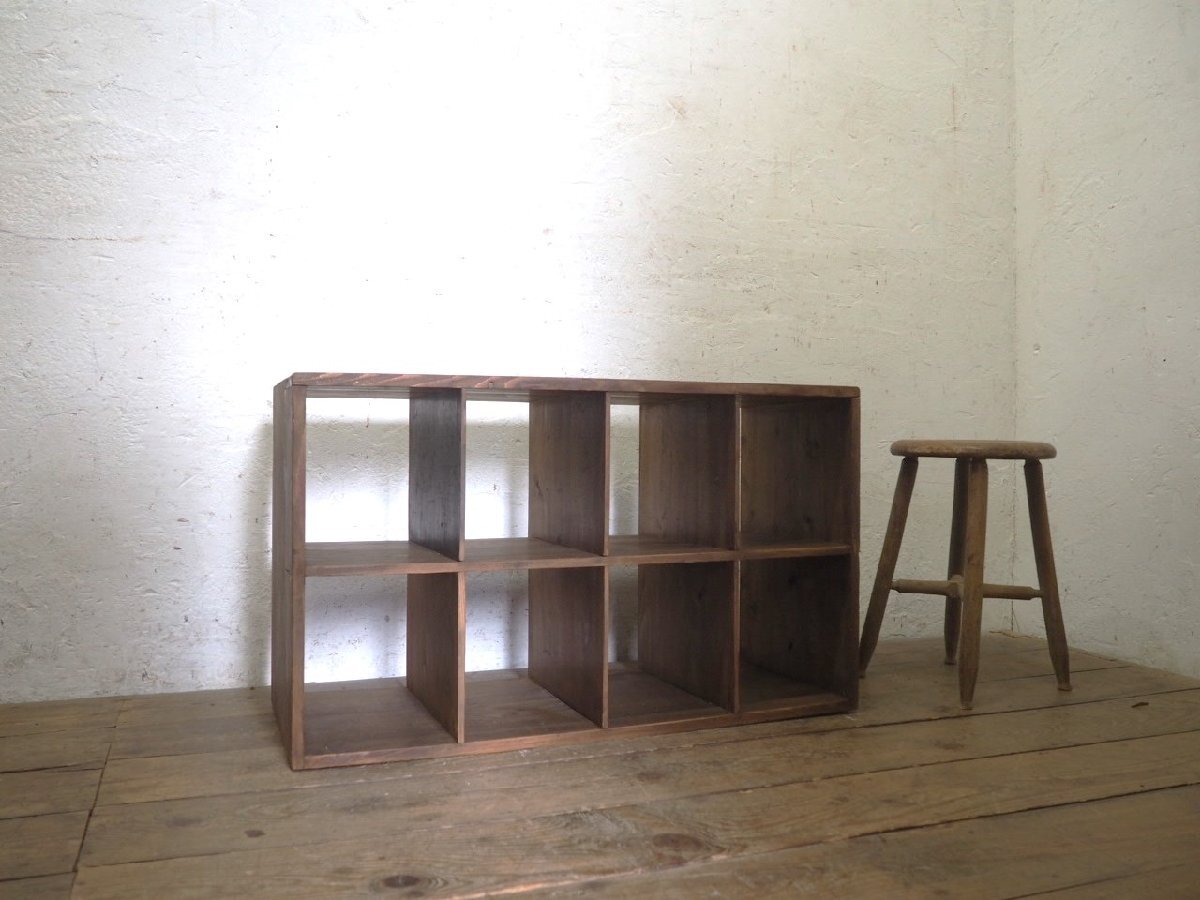 Yahoo!オークション - タS0984 H50cm×W85 5cm ビンテージ レトロな味...