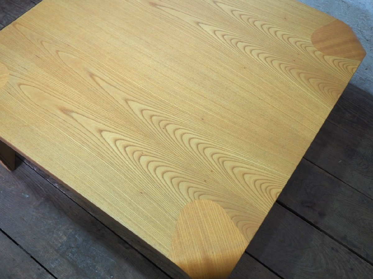 Yahoo!オークション - タT0285 天板W77 5cm×D77 5cm 天童木工のレトロ...