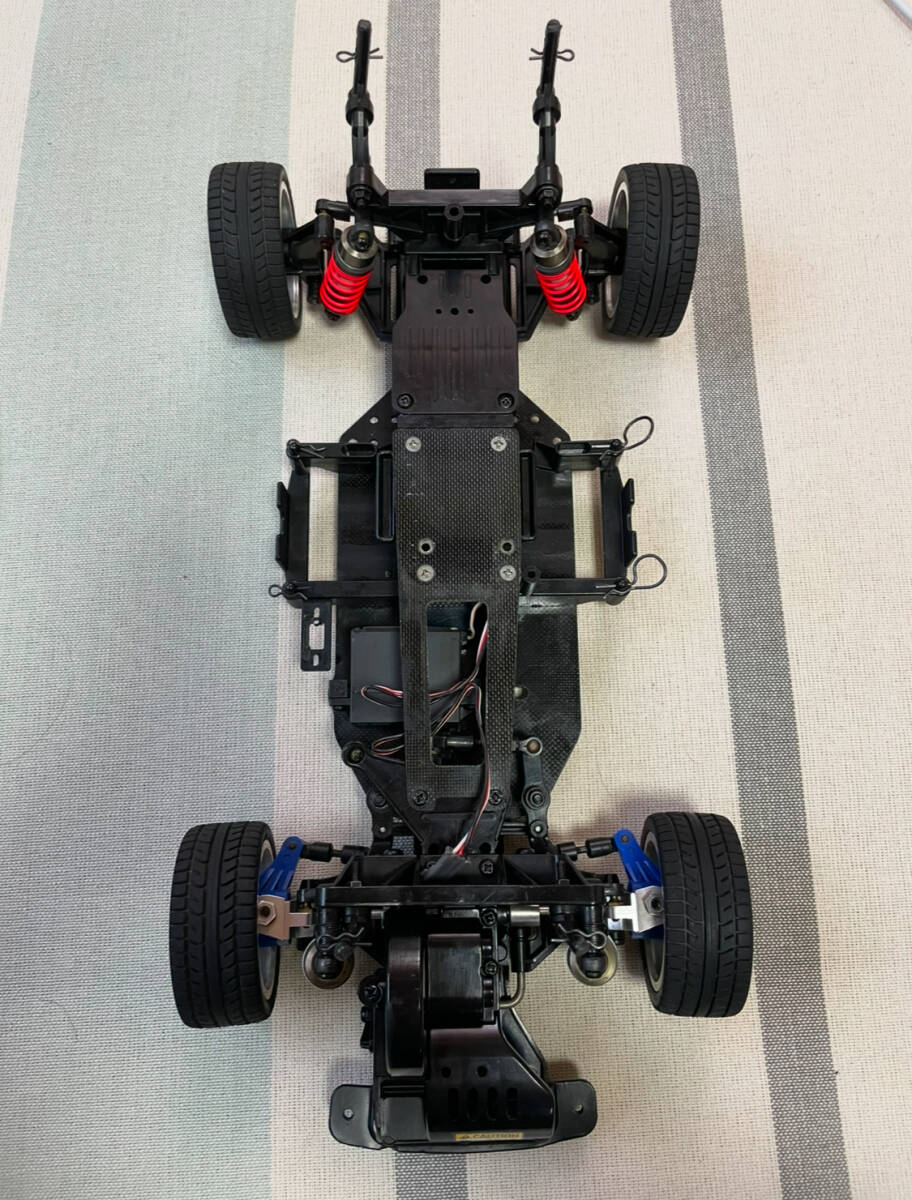 Yahoo!オークション - タミヤ FF01 アルミ オプションパーツ付 FRP 上...