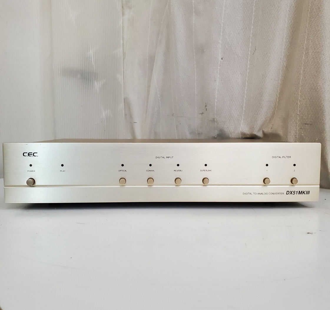 Yahoo!オークション - CEC DIGITAL TO ANALOG CONVERTER DX51 MKⅢ 通電...