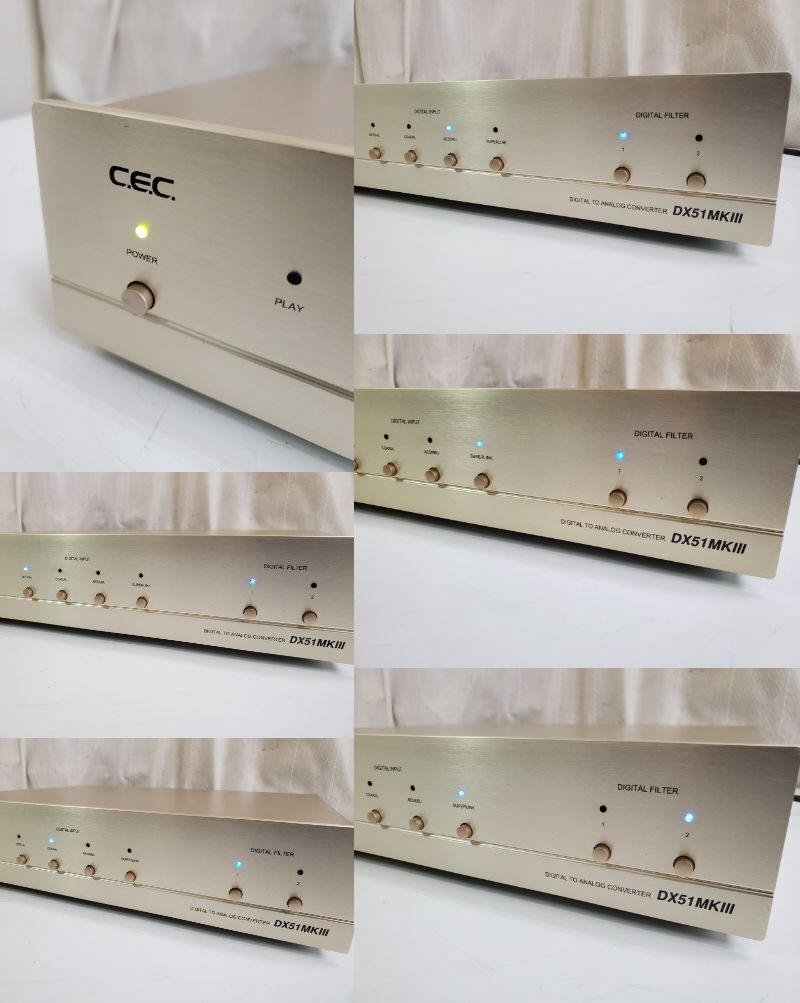 Yahoo!オークション - CEC DIGITAL TO ANALOG CONVERTER DX51 MKⅢ 通電...