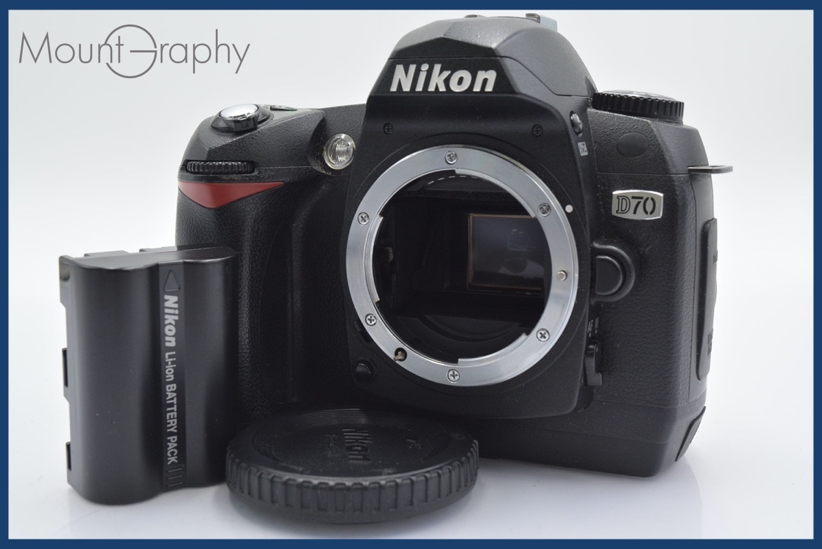 Yahoo!オークション - 特別特価 ニコン Nikon D70 バッテリー＆ボディ...