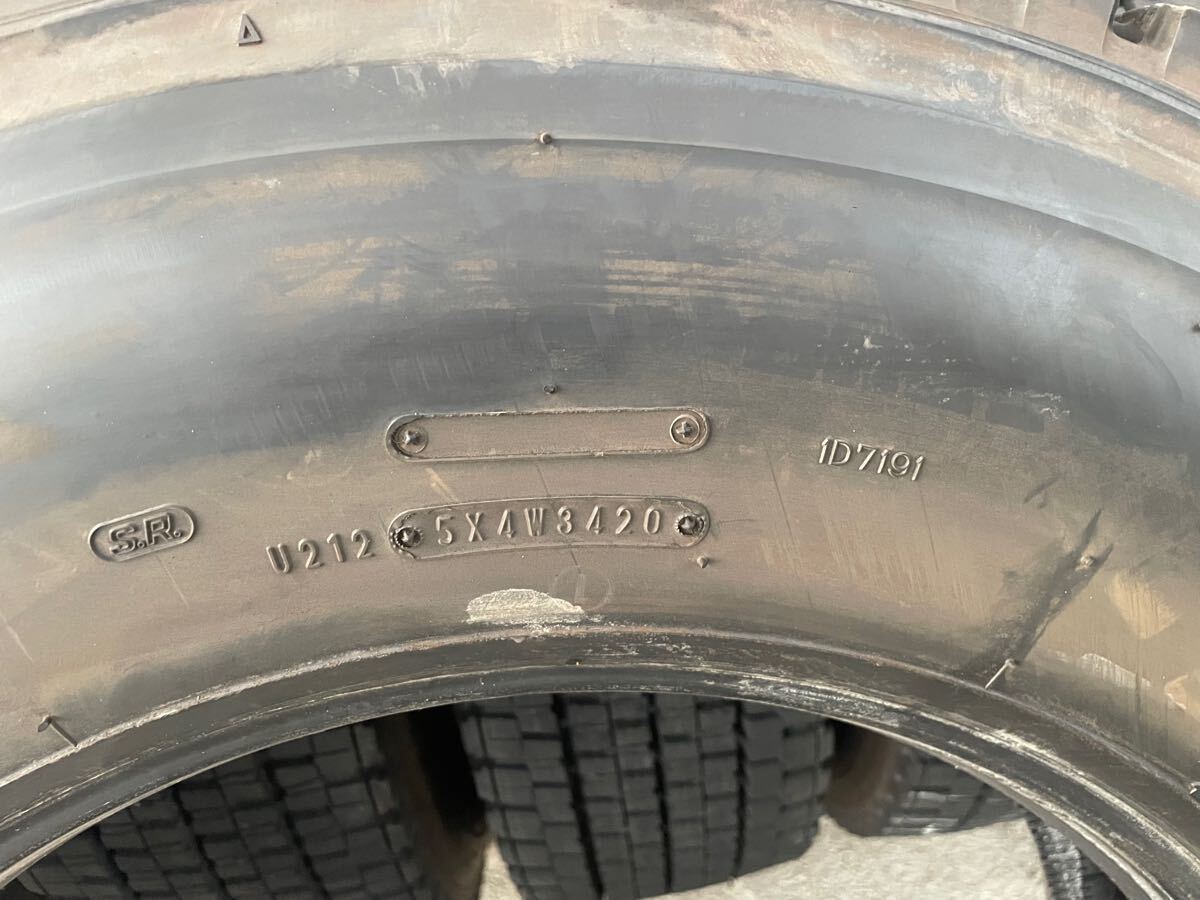 Yahoo!オークション - 9R19.5 14P.R ダンロップ SP020A スタッドレス ...