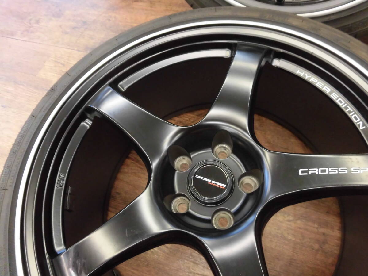 Yahoo!オークション - お買い得品 中古セット クロススピードCR5 18イ...