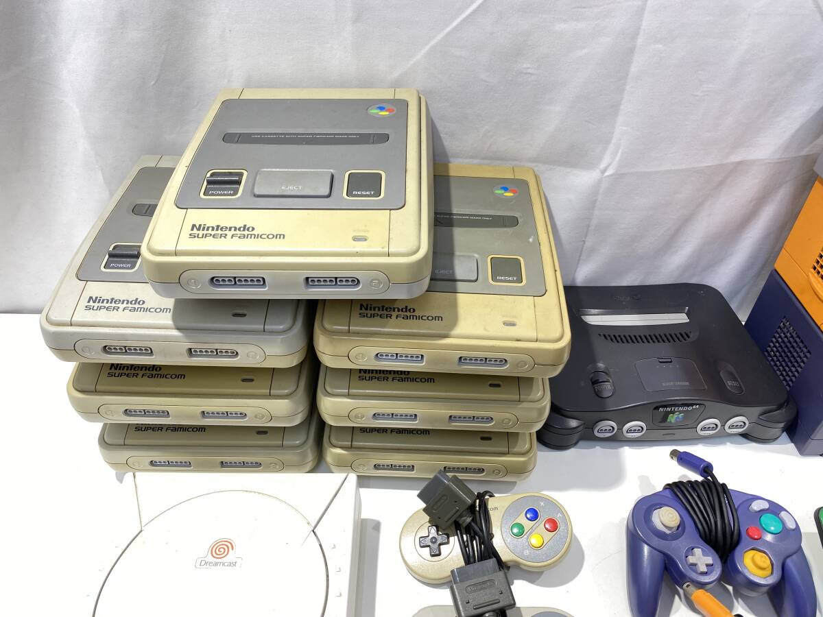 1円スタート ジャンク品 Nintendo ニンテンドー Switch WiiU Wii GC SFC FC 3DS GB 他 ゲームハード機 コントローラー 大量 まとめ売り(ニンテンドー ...