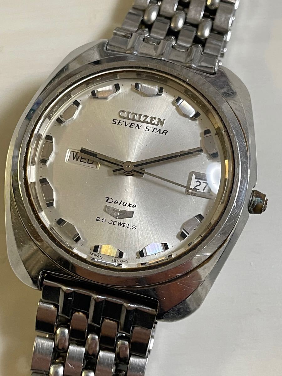 Yahoo!オークション - CITIZEN SEVEN STAR Deluxe シチズン セブンスタ...