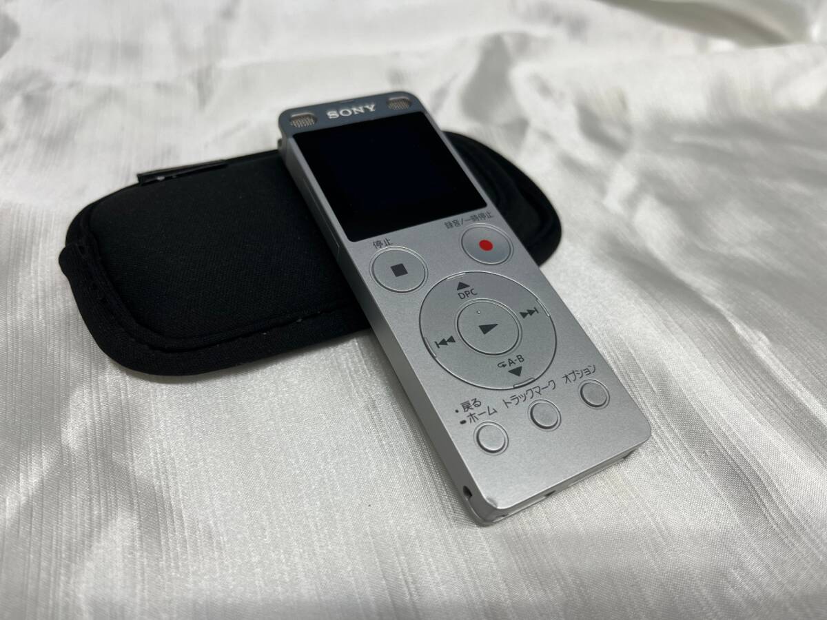 Yahoo!オークション - SONY ICレコーダー ICD-UX560F ソフトケース付き...