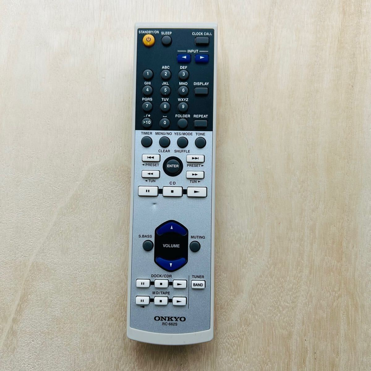 Yahoo!オークション - ONKYO 【 オンキョー】 オーディオリモコン RC-6...