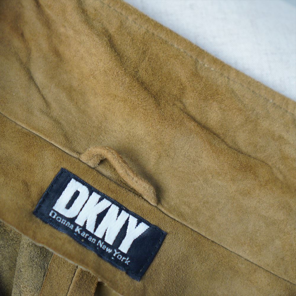 Yahoo!オークション - 90s DKNY ダナキャランニューヨーク スウェード ...
