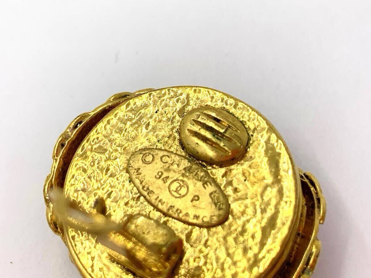 Yahoo!オークション - 1251 CHANEL シャネル パール ココマーク イヤ...