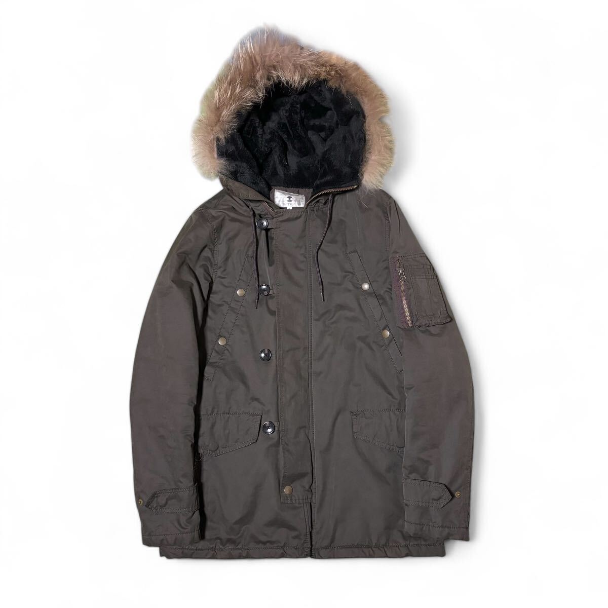 Yahoo!オークション - N-3B フライトジャケット fur jacket 人気 メン...