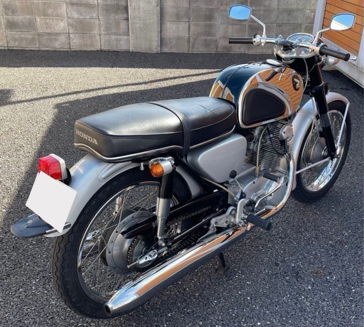 Yahoo!オークション - ホンダ ドリーム CB72 1961年式 タイプ1 180°ク...