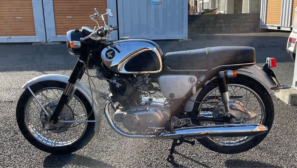 Yahoo!オークション - ホンダ ドリーム CB72 1961年式 タイプ1 180°ク...