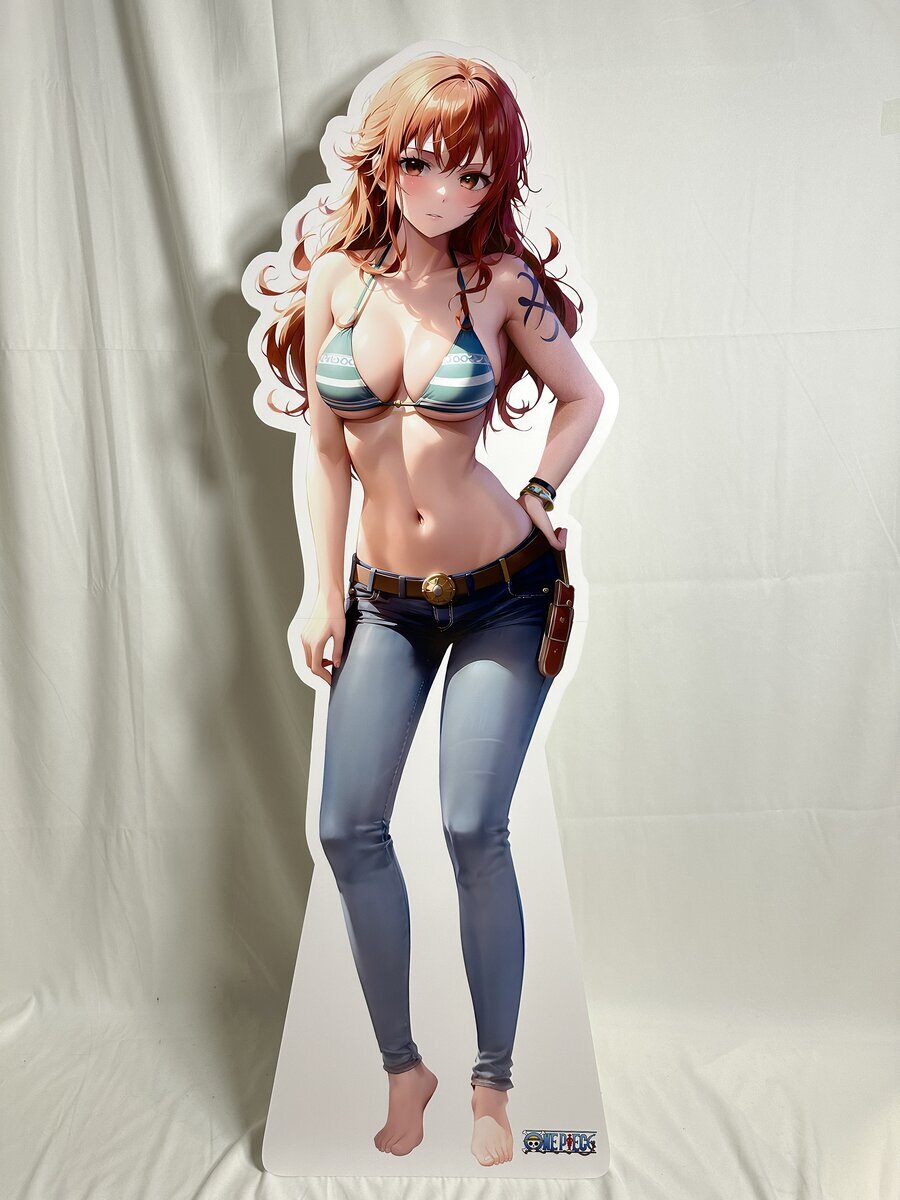 Yahoo!オークション - KT43 ワンピース ナミ 未使用品 描き下ろしキャ...