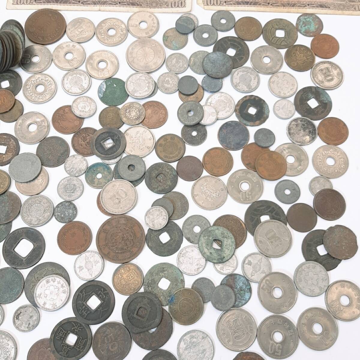 Yahoo!オークション - a302 コイン 硬貨 貨幣 記念 お金 古い 日本 古...