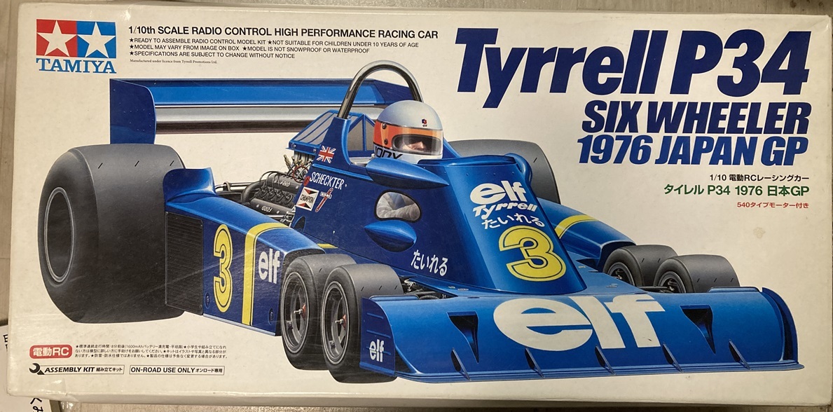 Yahoo!オークション - タミヤ・RC限定シリーズ 1/10 タイレル P34 1976...